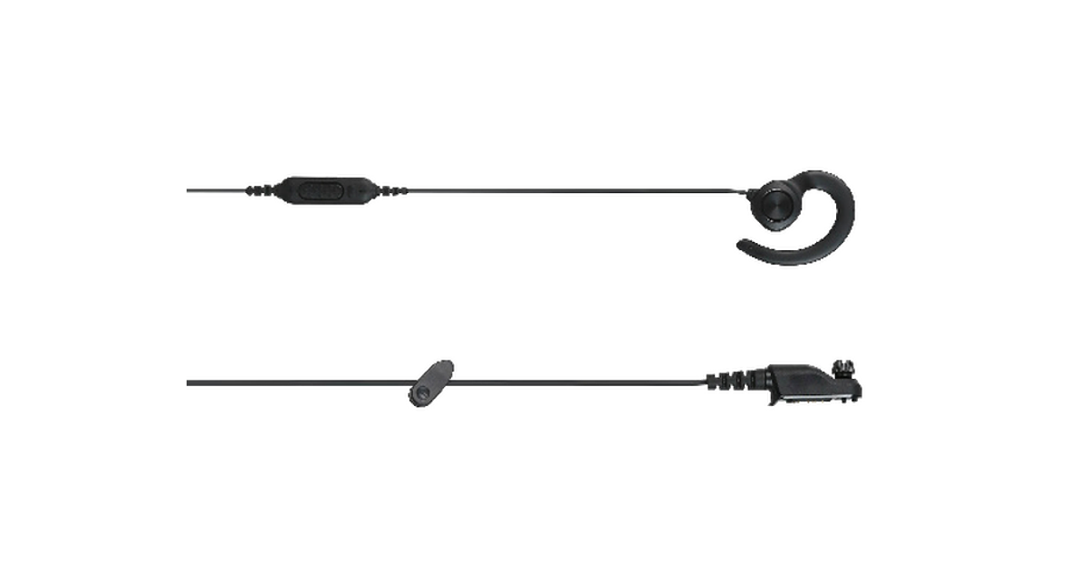 Hytera EHN35R-P Auriculares tipo C para oído derecho con mic