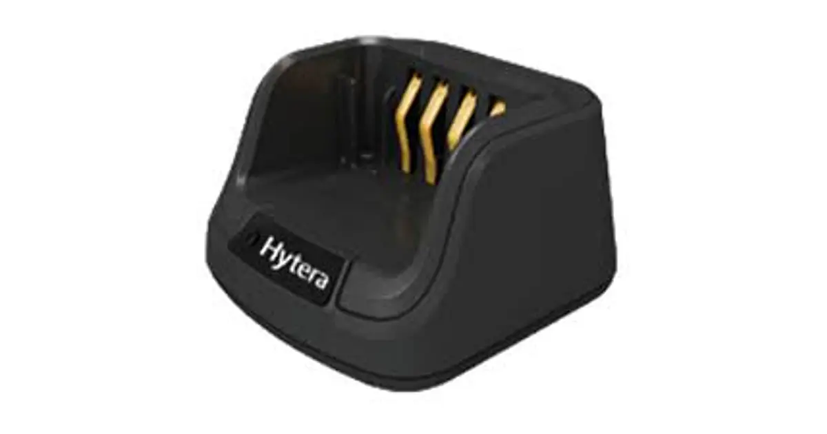 Hytera CH10L32 Cargador de escritorio individual (solo cuna)