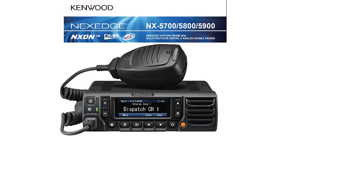 Kenwood NX-5700K Transceptor móvil base digital VHF (136-174
