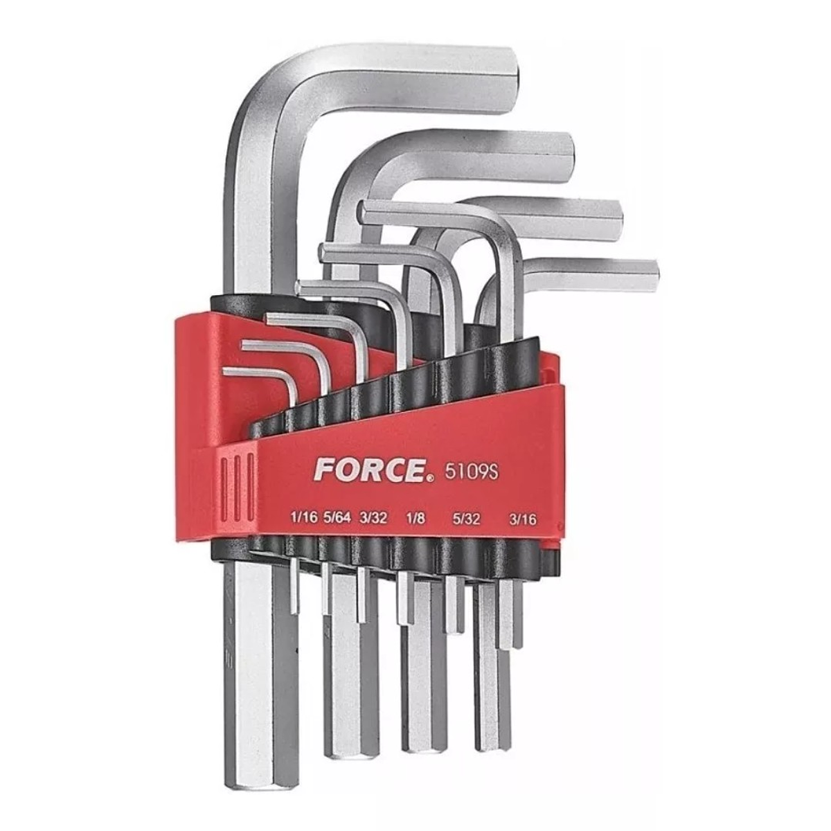 Juego Llaves Allen 1/16 a 1/2 5109S Force