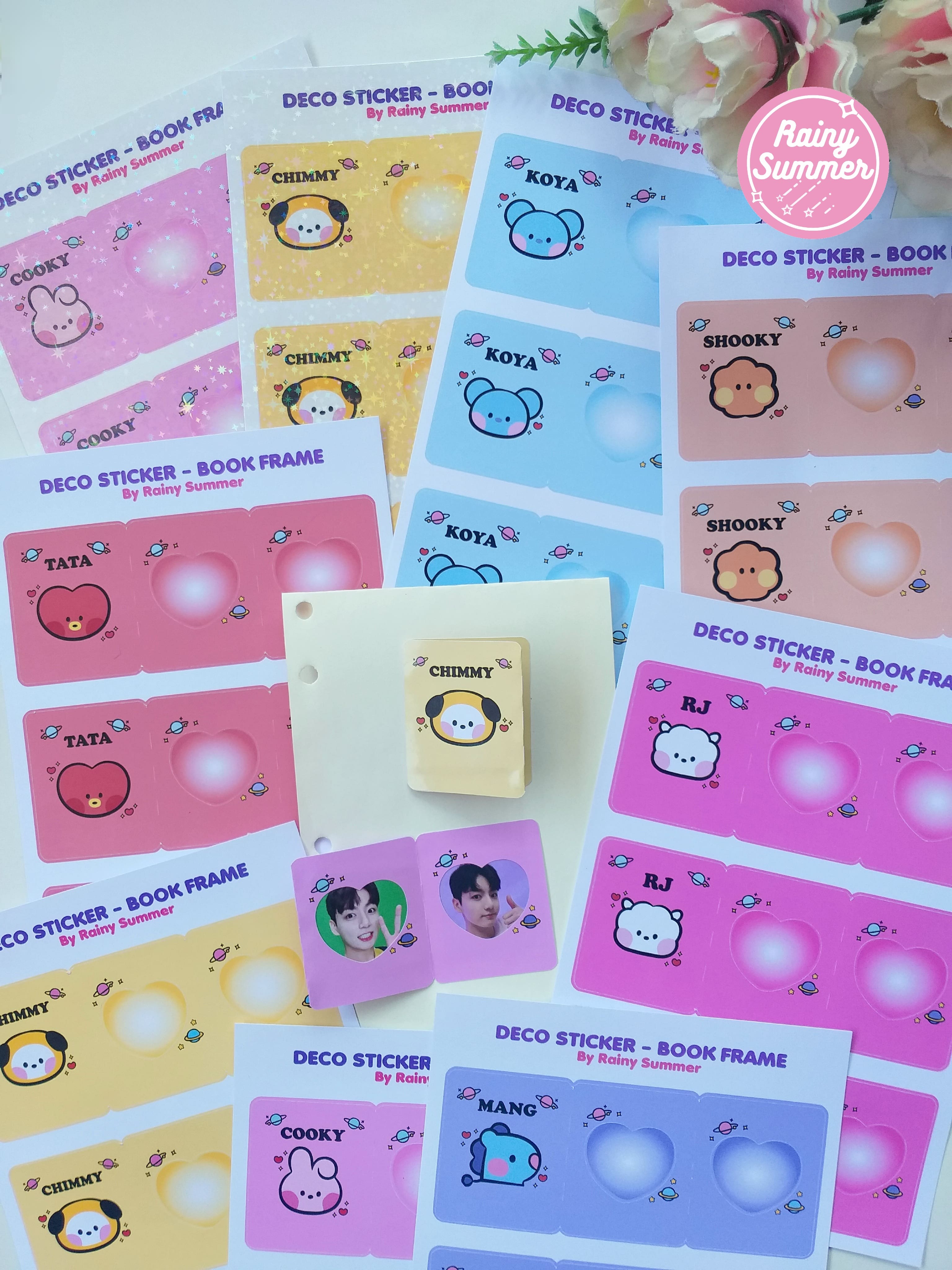 BT21 - STICKER FRAME BOOK