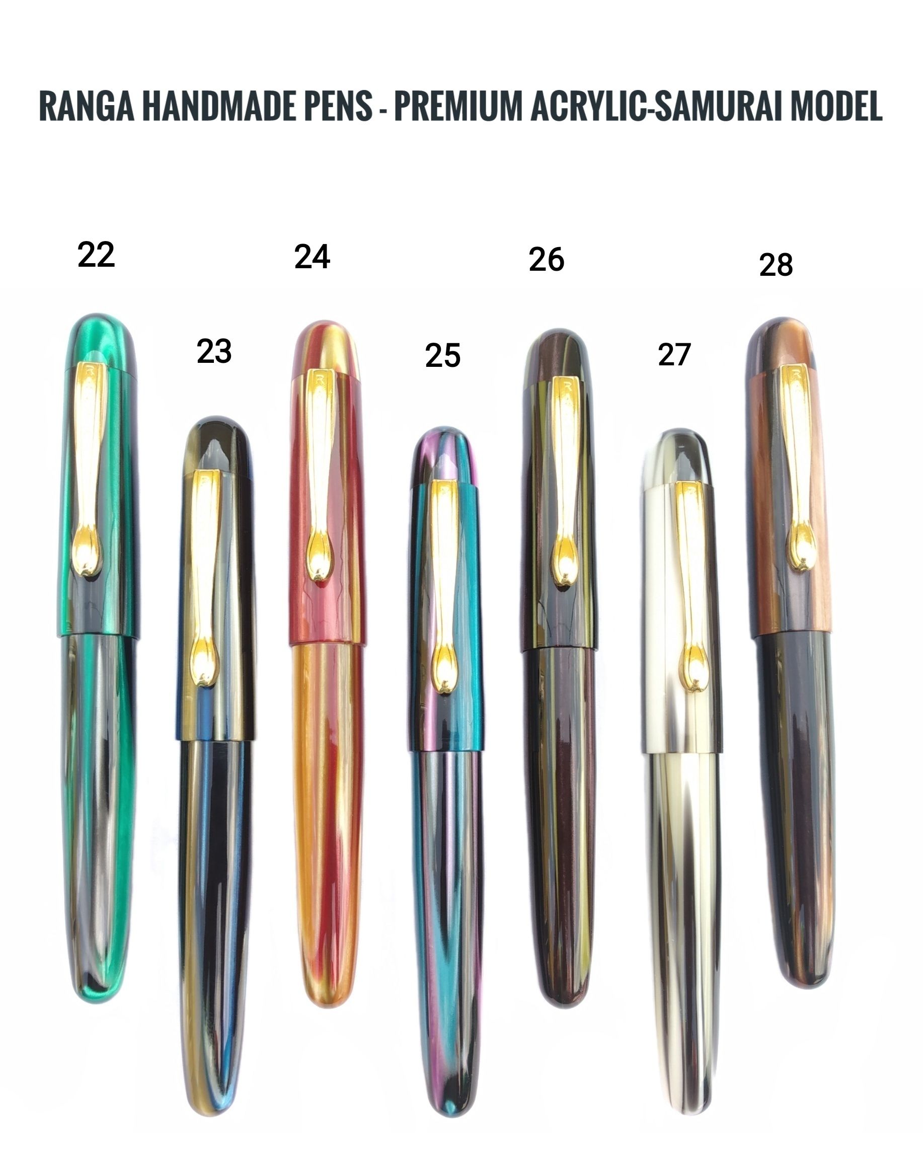 Samurai--Colour Set 3