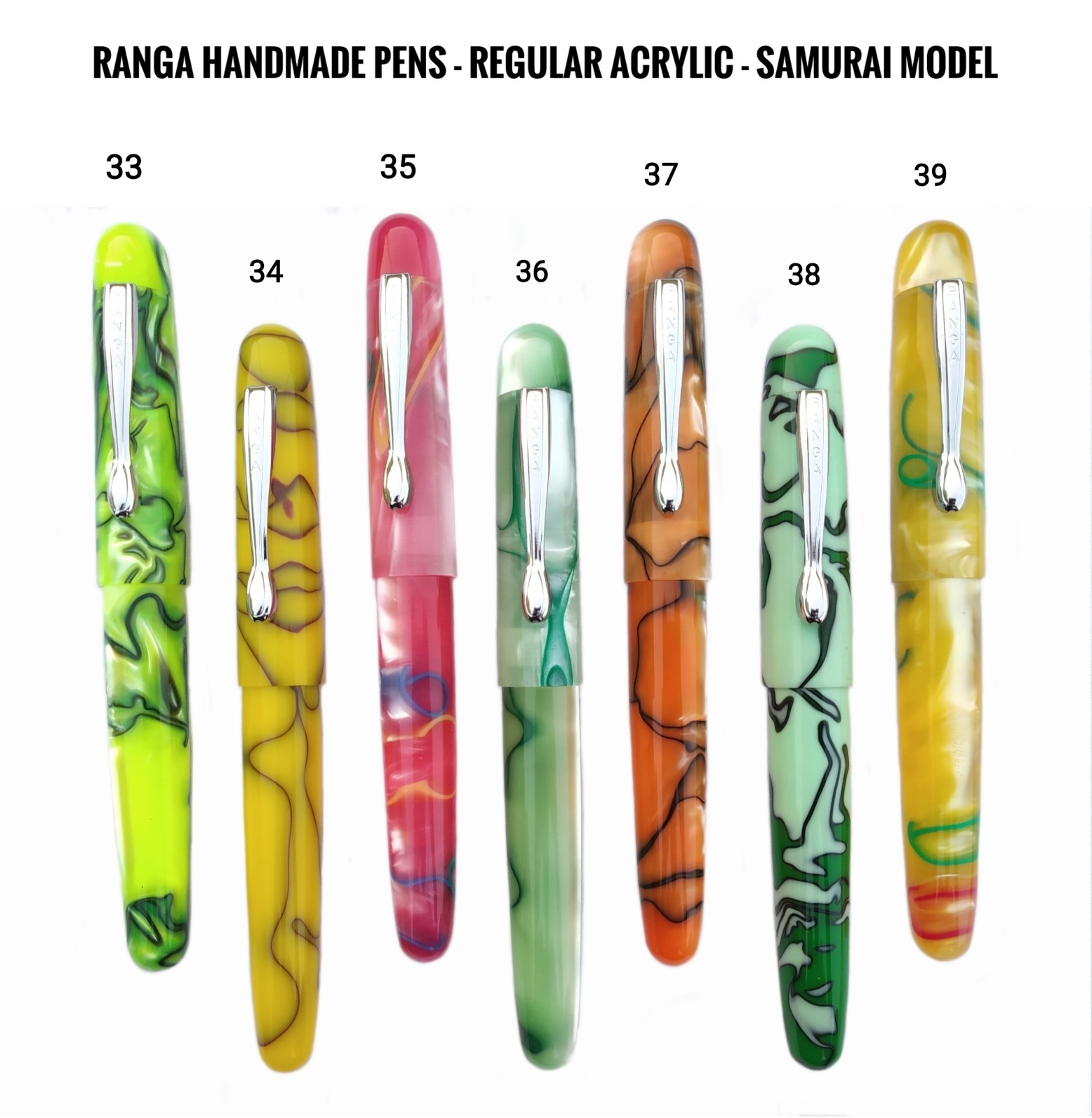 Samurai -- Colour Set 3