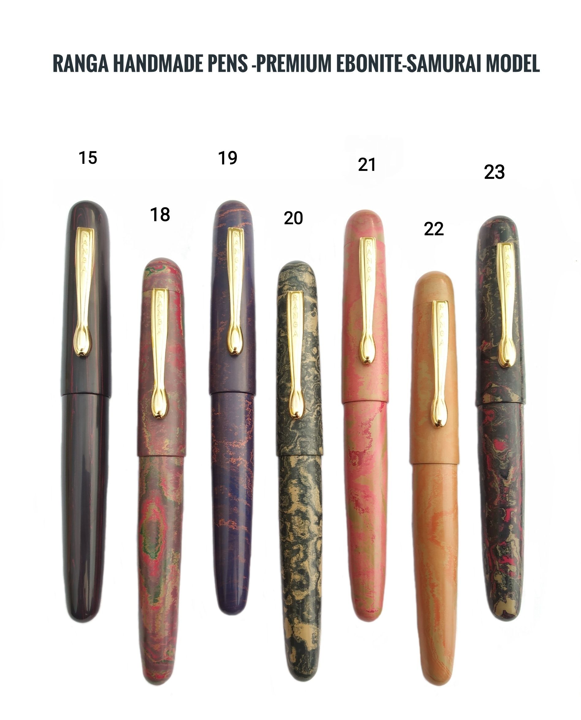 Samurai Pen -Colour Set 2