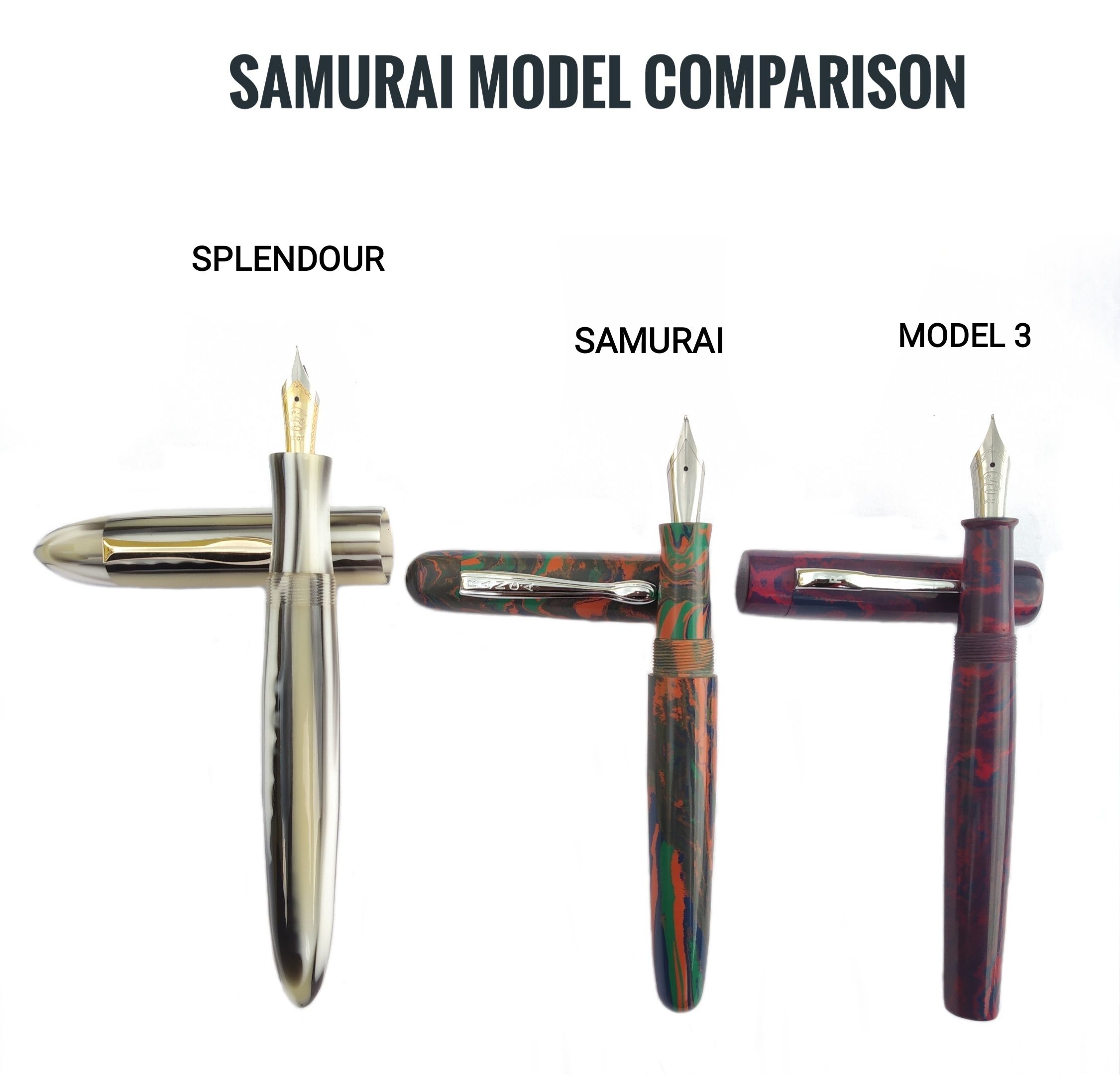 Samurai Pen -Colour Set 2