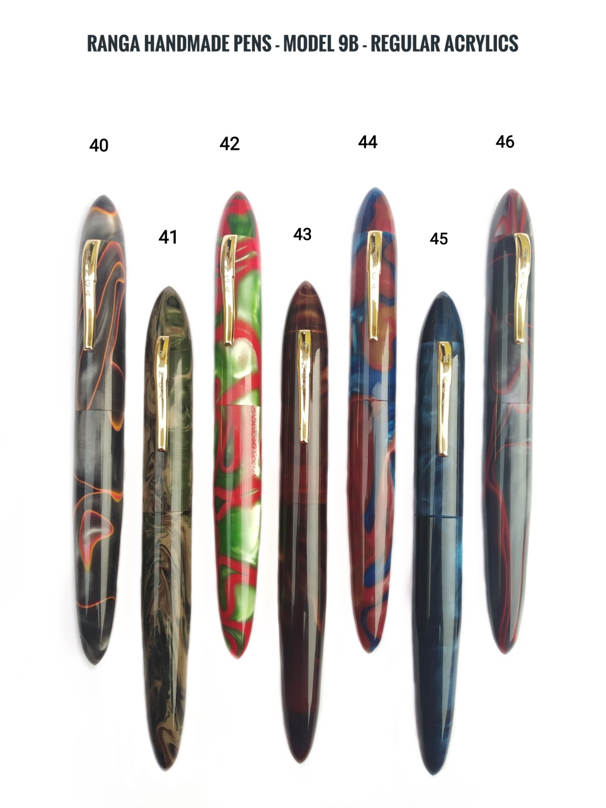 Model 9B Regular Acrylics Colour Set 3