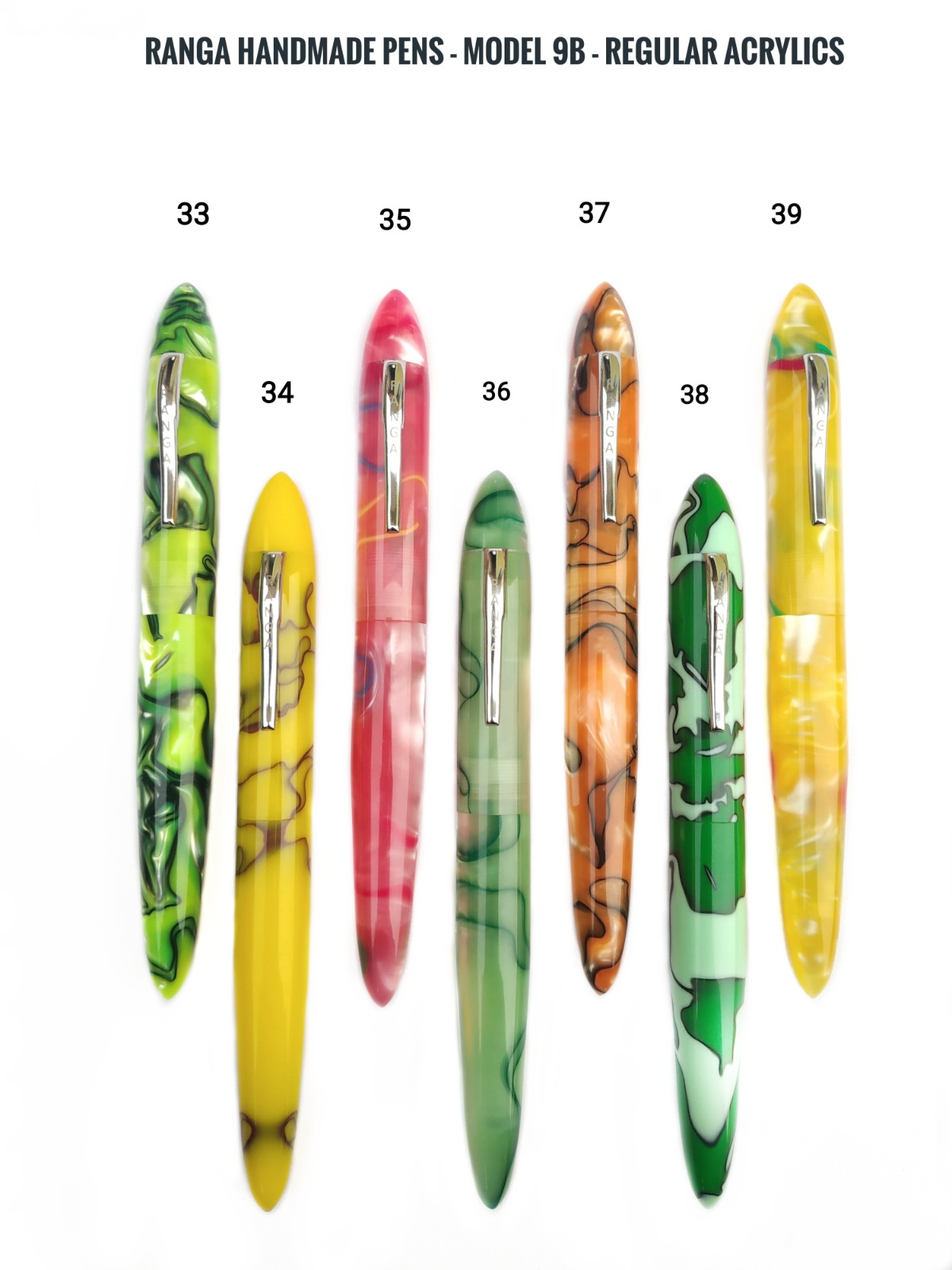 Model 9B Regular Acrylics Colour Set 3