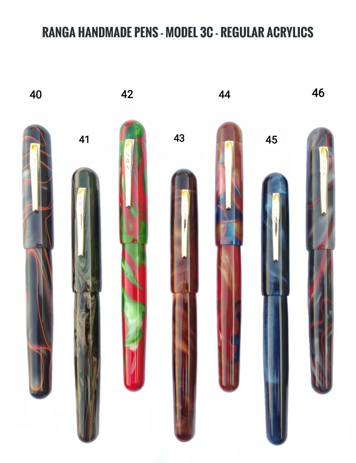 Model 3C Regular Acrylics Colour Set 3