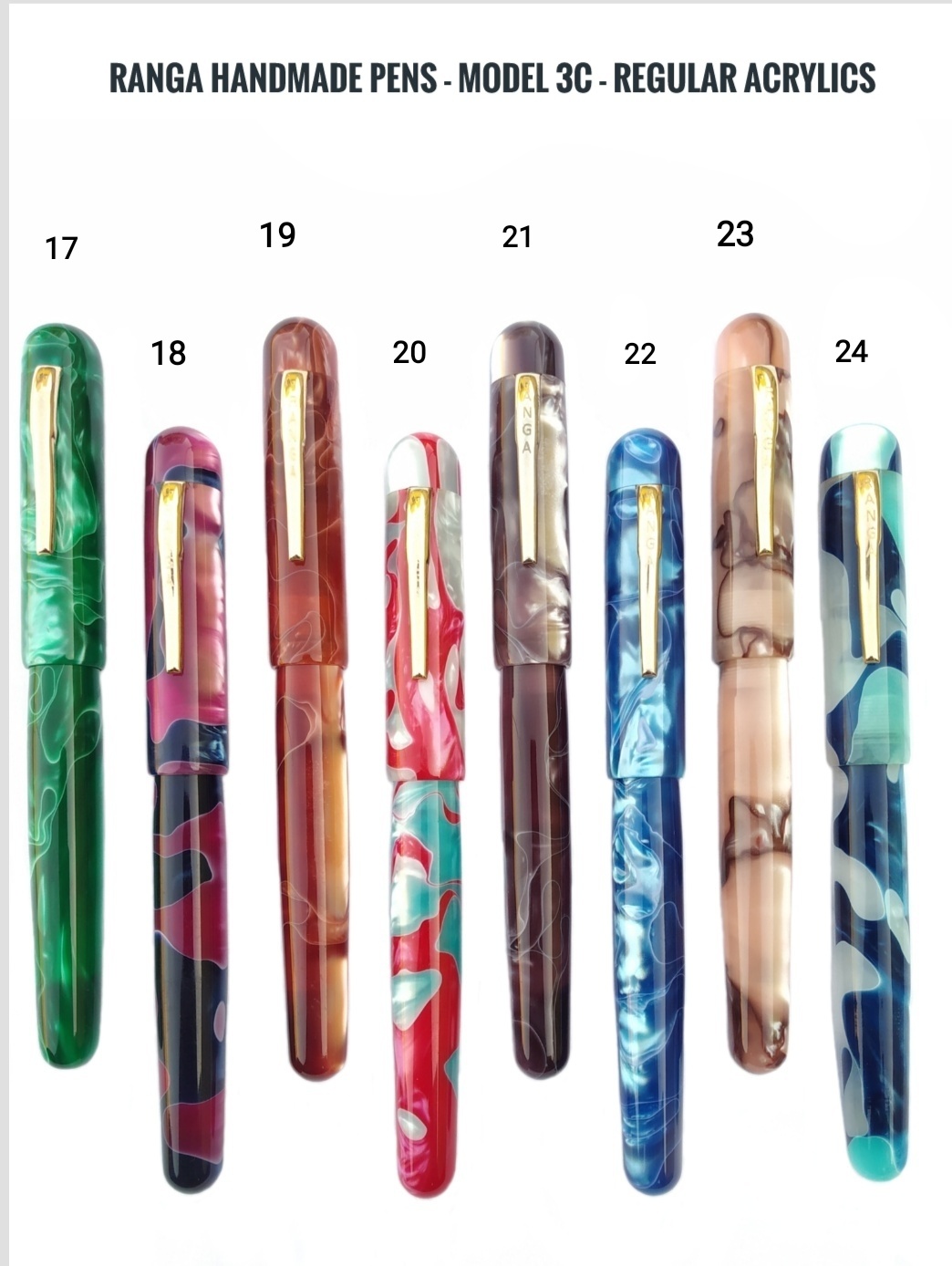 Model 3C Regular Acrylics Colour Set 2