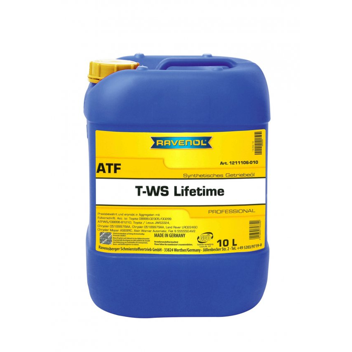 ATF T-WS LIFETIME