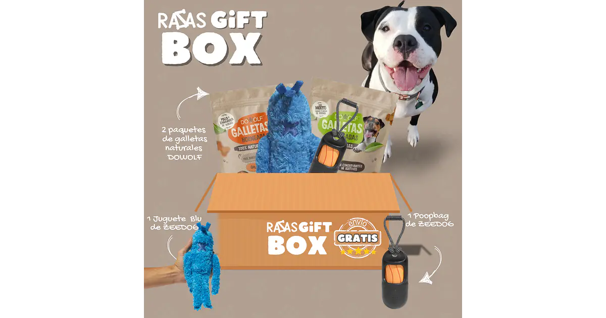 RazasBox para perro Blu