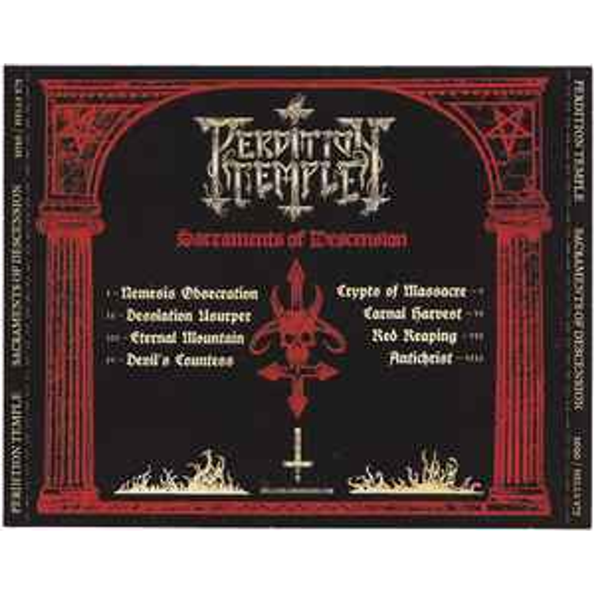 CD PERDITION TEMPLE Sacraments Of Descension