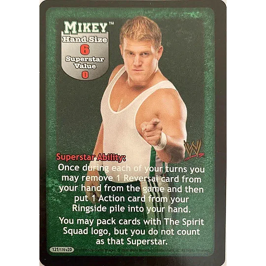 Mikey Superstar Card