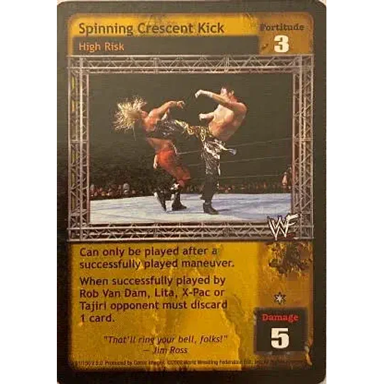 Spinning Crescent Kick