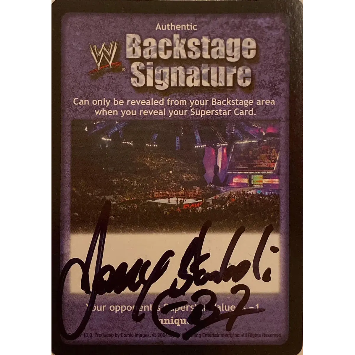 WWE Backstage Signature - Johnny Stamboli | Ready 2 Fight