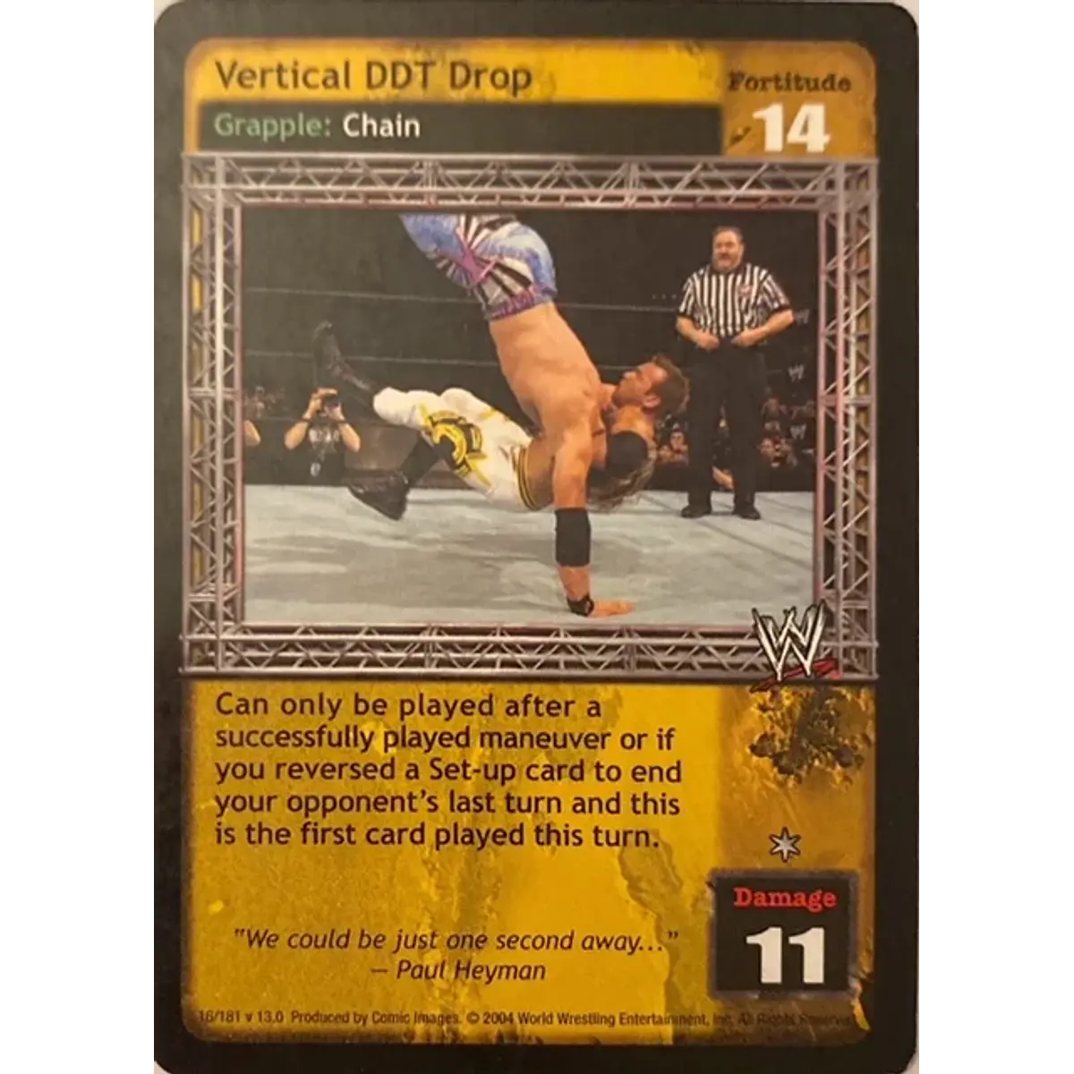 Vertical DDT Drop | Ready 2 Fight