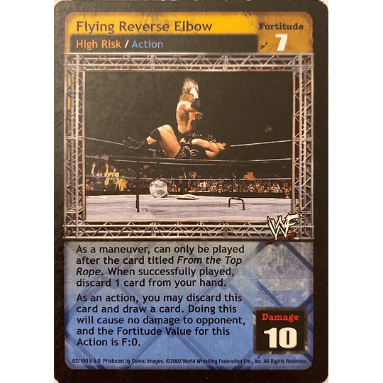 Flying Reverse Elbow