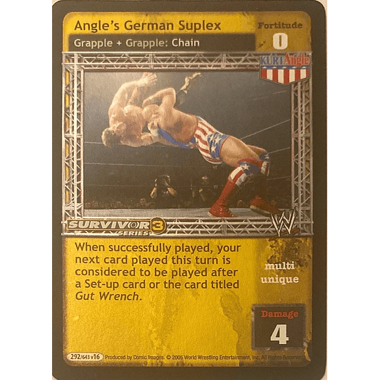 Angle's German Suplex - SS3