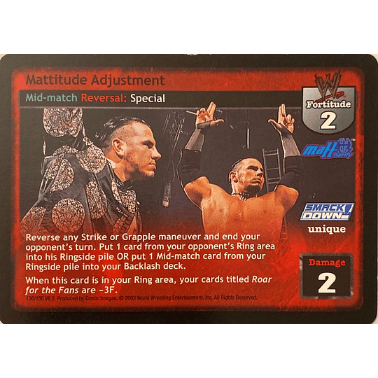 Mattitude Adjustment