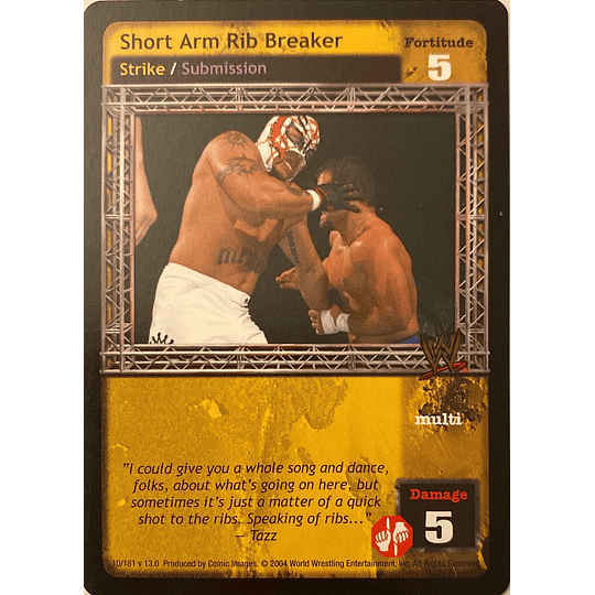 Short Arm Rib Breaker