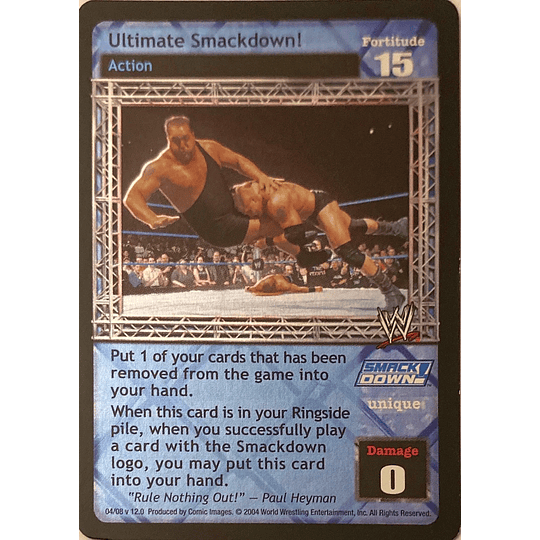 Ultimate Smackdown!