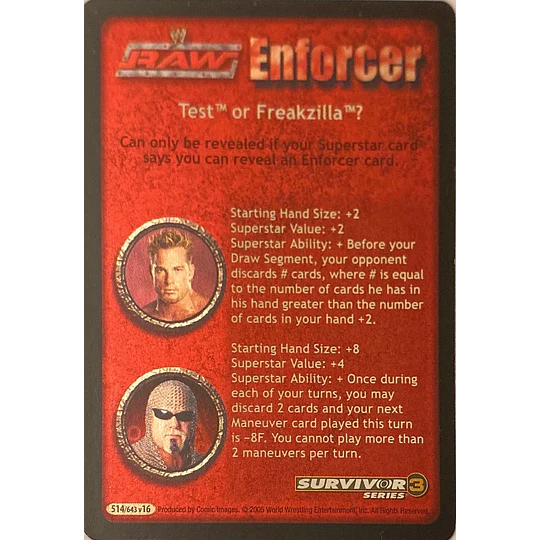 Test or Freakzilla? - SS3
