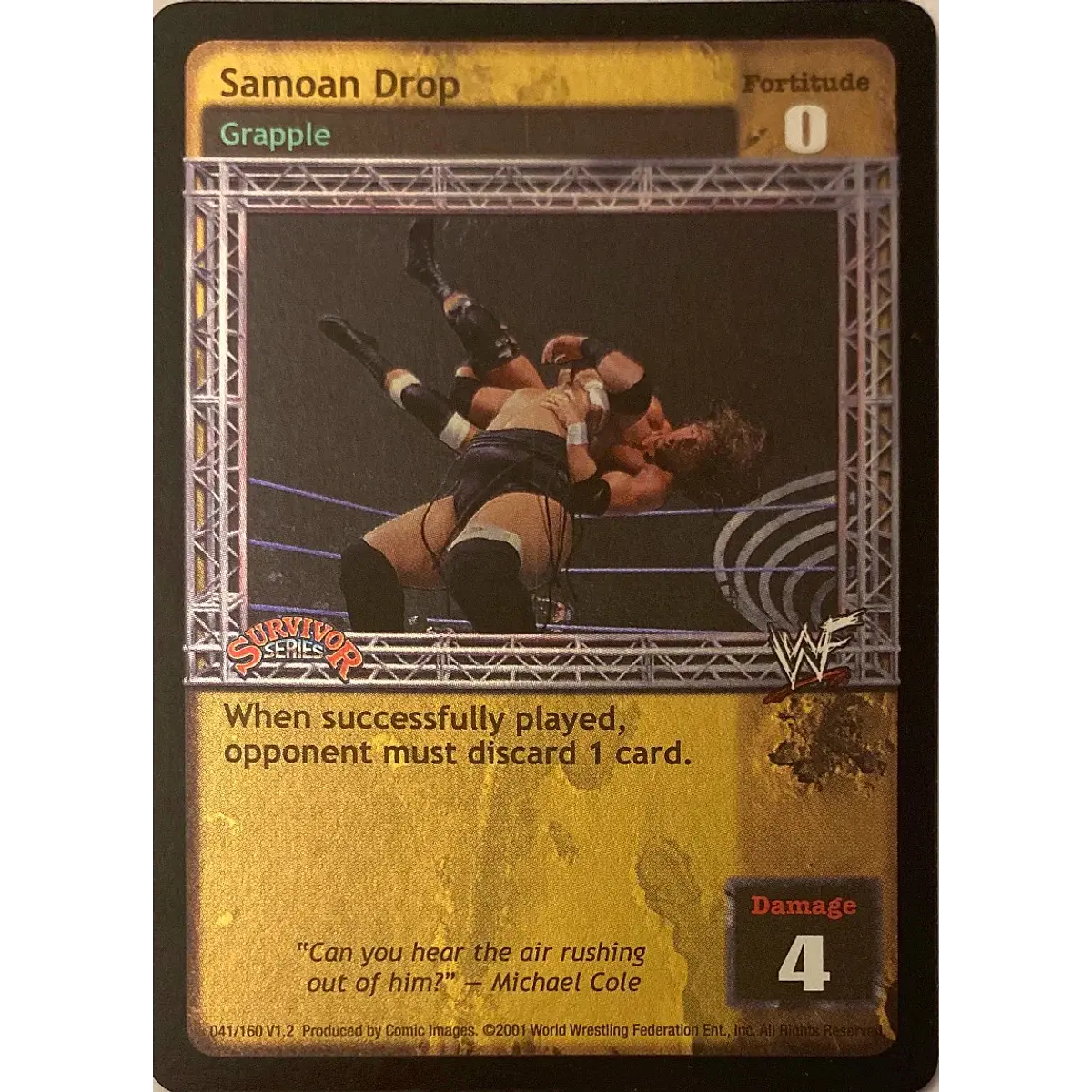 Samoan Drop (FOIL) - SS1 | Ready 2 Fight