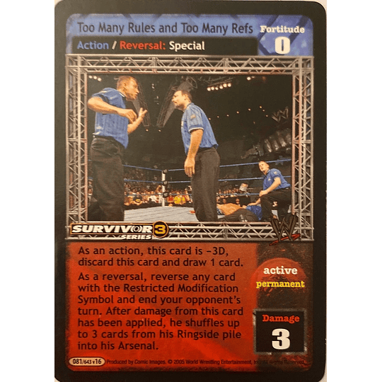 Too Many Rules and Too Many Refs