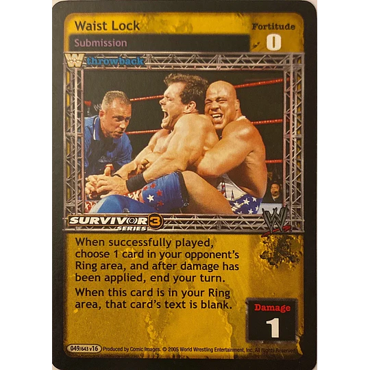 Waist Lock (TB) - SS3