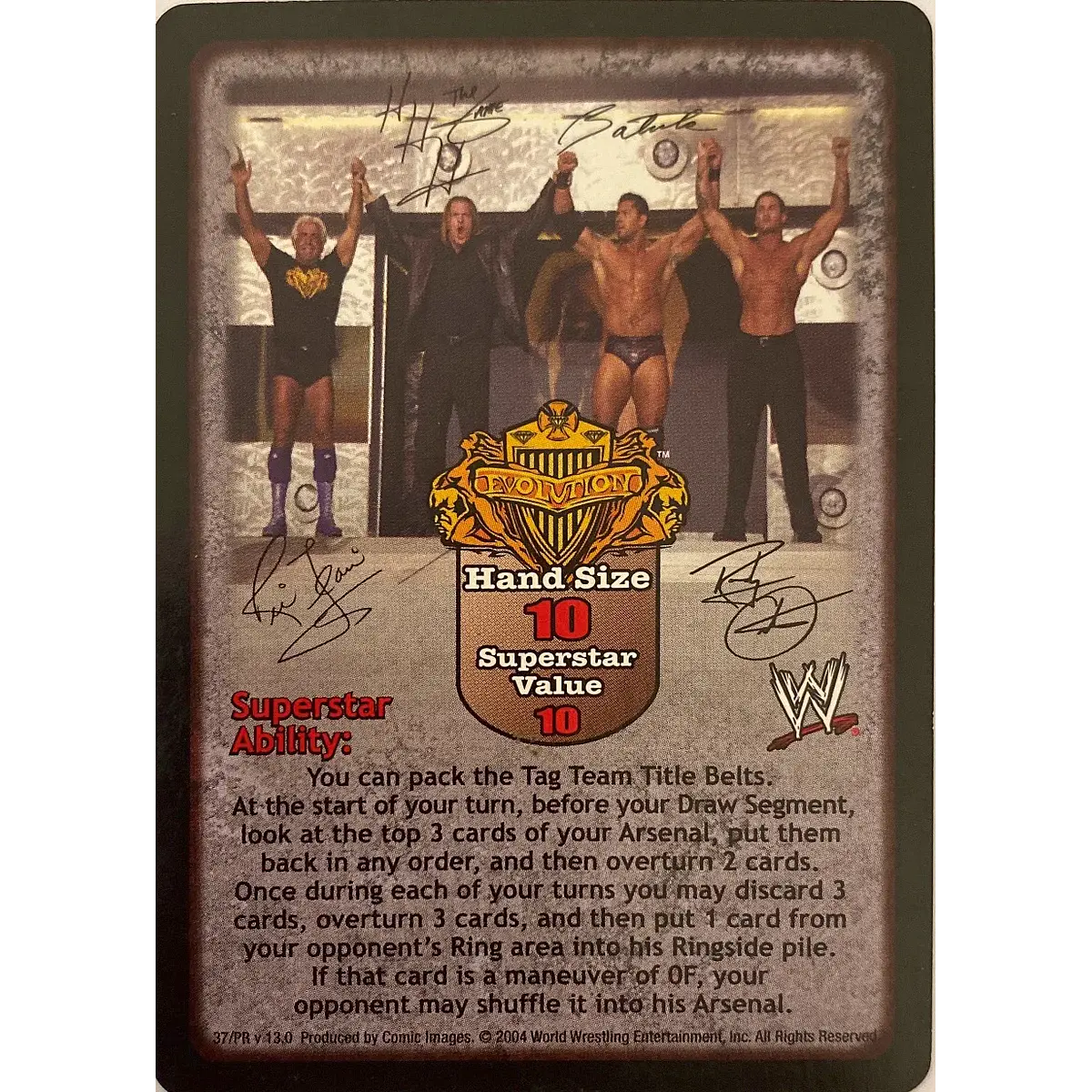 Evolution Superstar Card (PROMO) | Ready 2 Fight