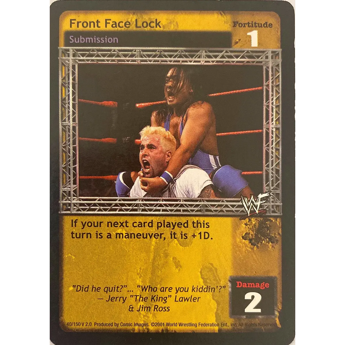 Front Face Lock | Ready 2 Fight