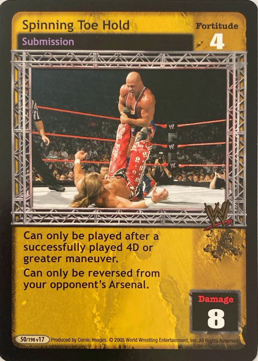 Spinning Toe Hold