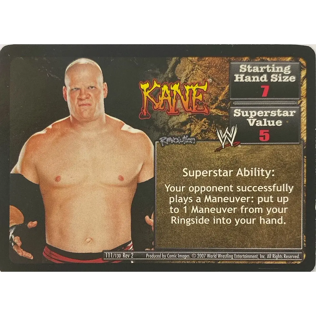 Revolution Kane Superstar Card | Ready 2 Fight