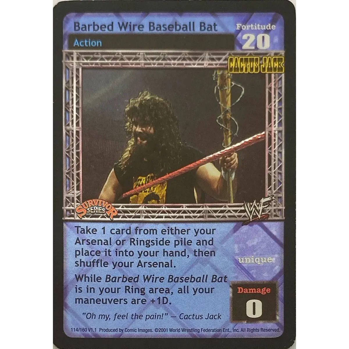 Barbed Wire Baseball Bat | Ready 2 Fight