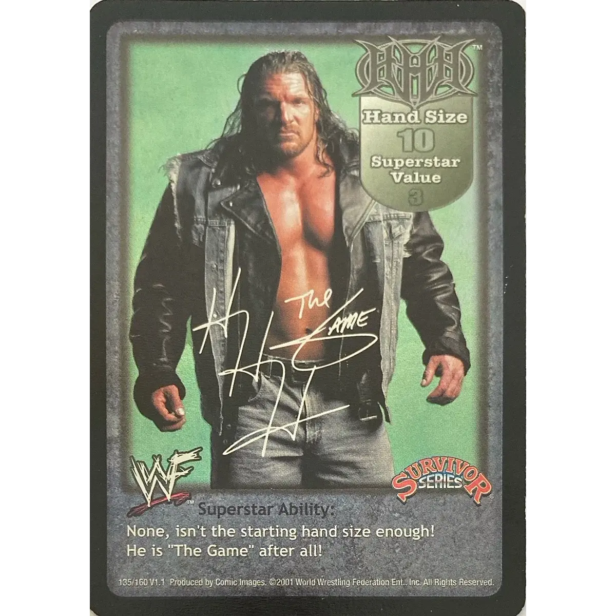 Triple H Superstar Card - SS1 | Ready 2 Fight