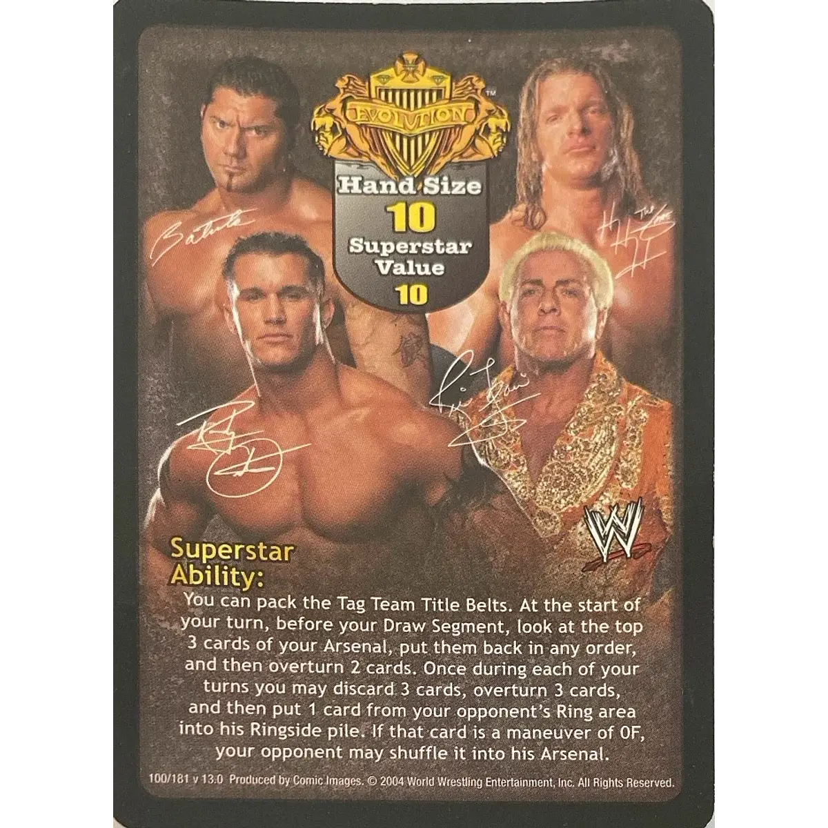 Evolution Superstar Card | Ready 2 Fight