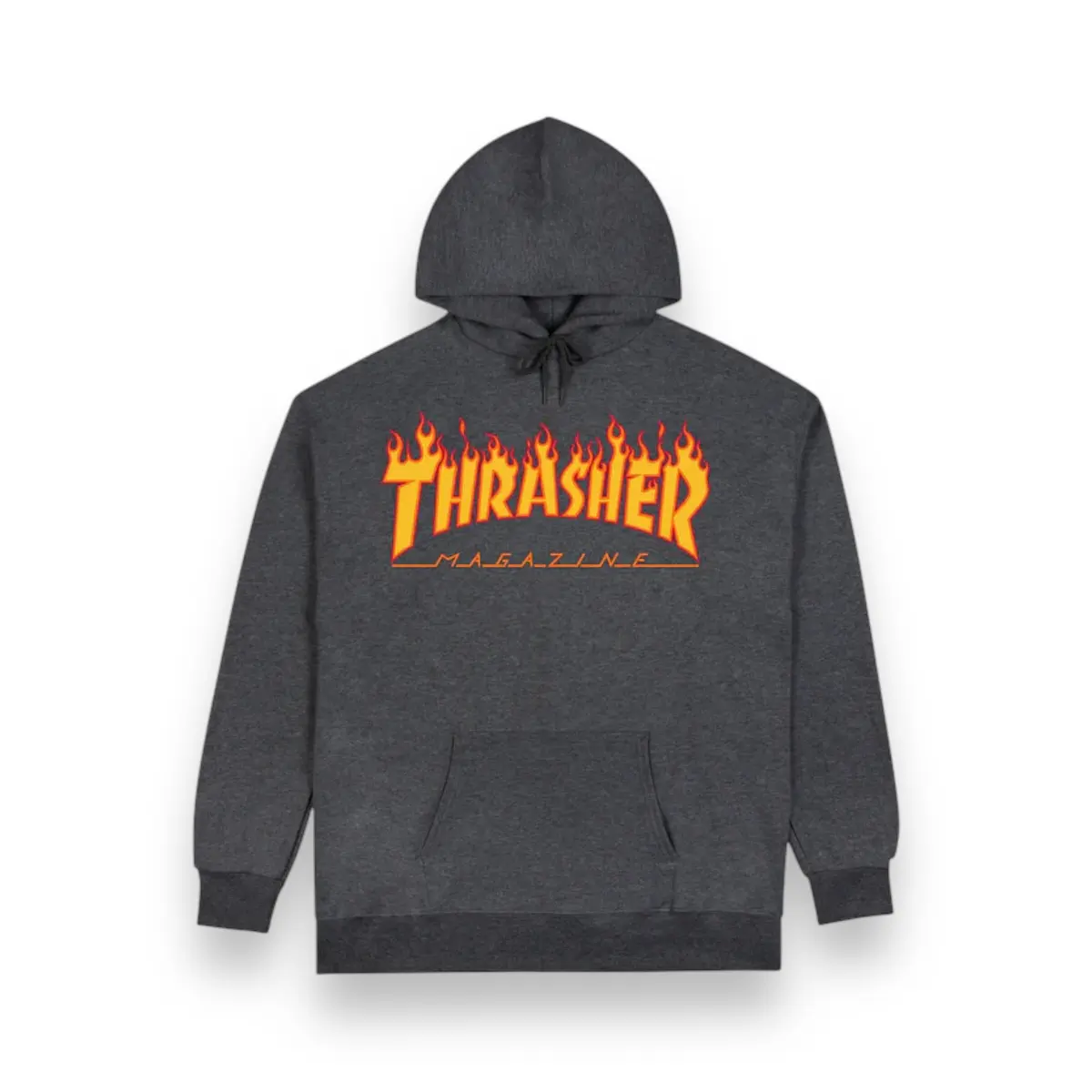 POLERON CANGURO THRASHER FLAME DARK HEATHER CURVA