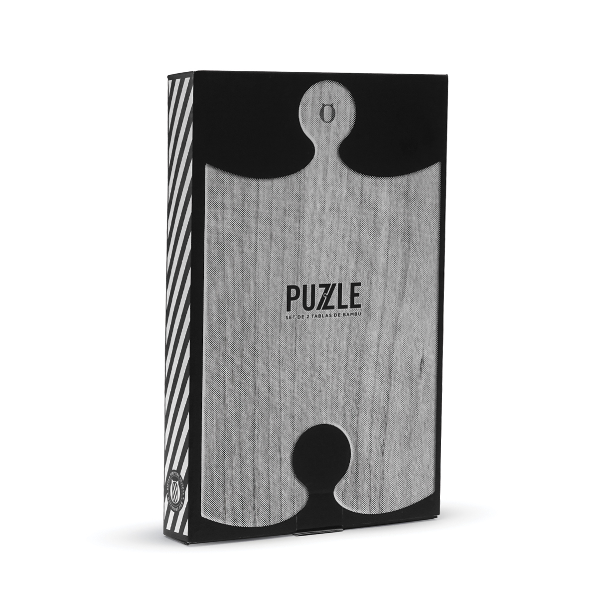 SET DE TABLAS DE BAMBÚ PUZZLE