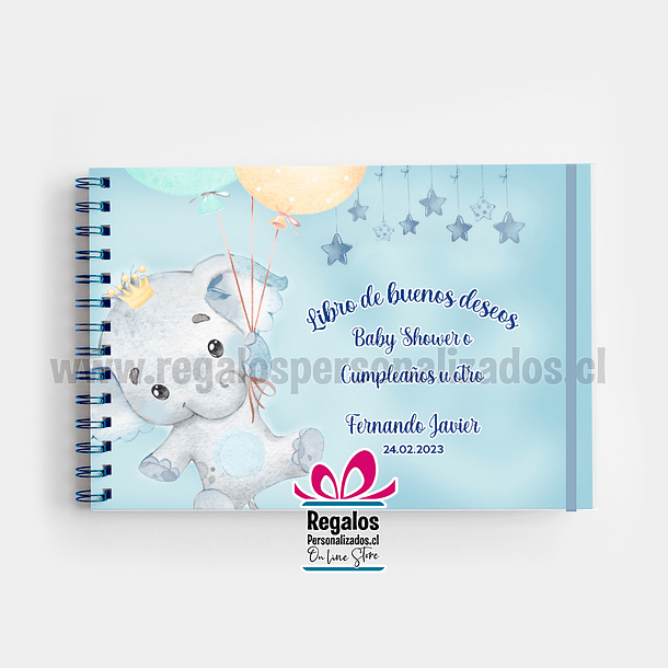 Libro buenos deseos Elefantito