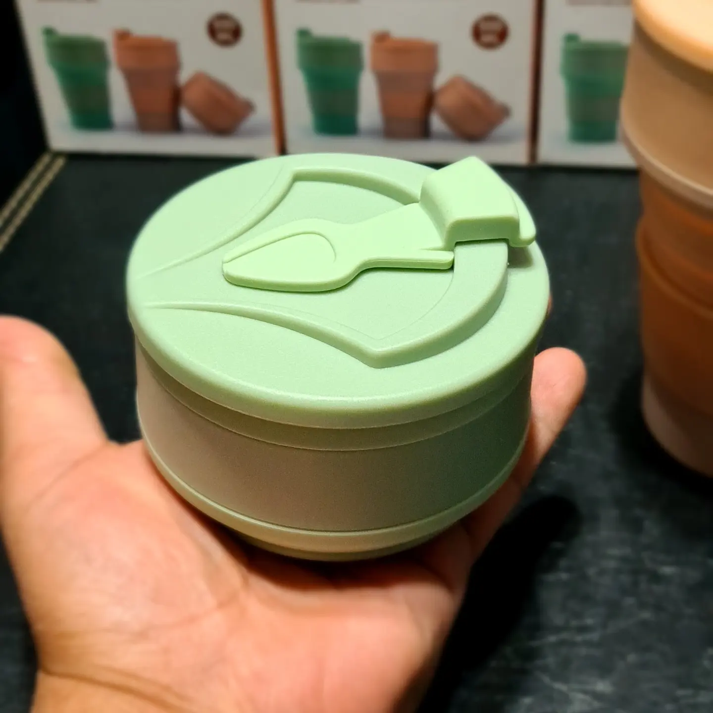 Vaso mug plegable 500ml