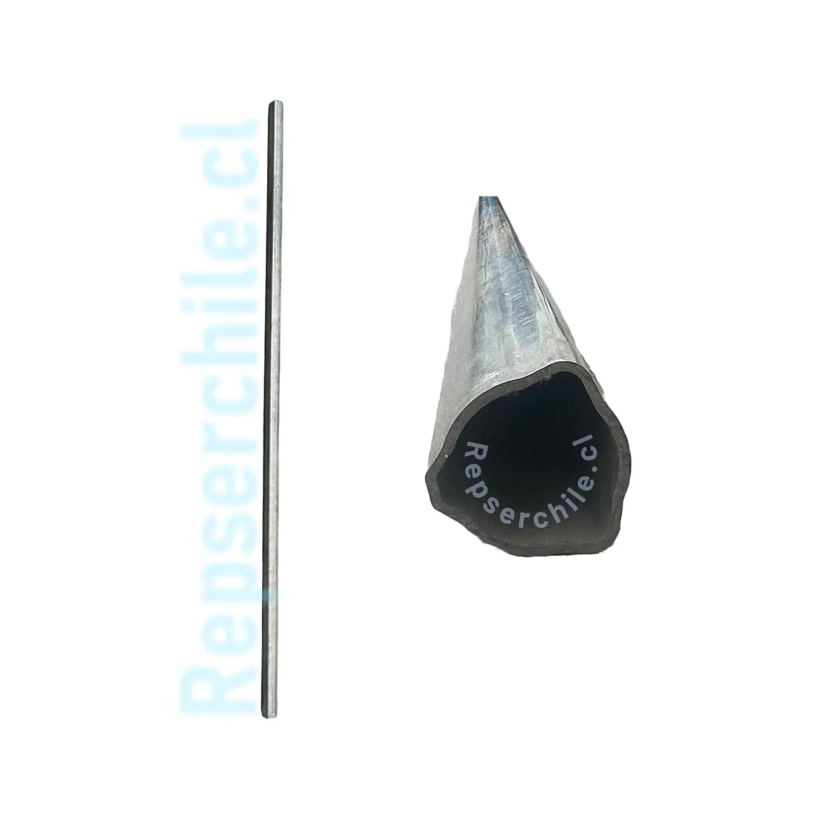 Tubo Triangular b6 Exterior 54x4mm * metro