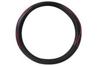 CUBRE VOILANTE SINTETICO NEGRO ROJO MILANO