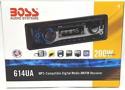 RADIO BOSS 1 DIN 200 WATTS / 55 WATTS RMS ( 625UAB ) MP3/...