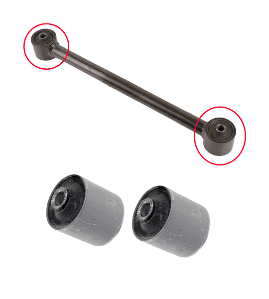 Bujes brazo tensor trasero kia Besta pregio 2.7 2000-2005