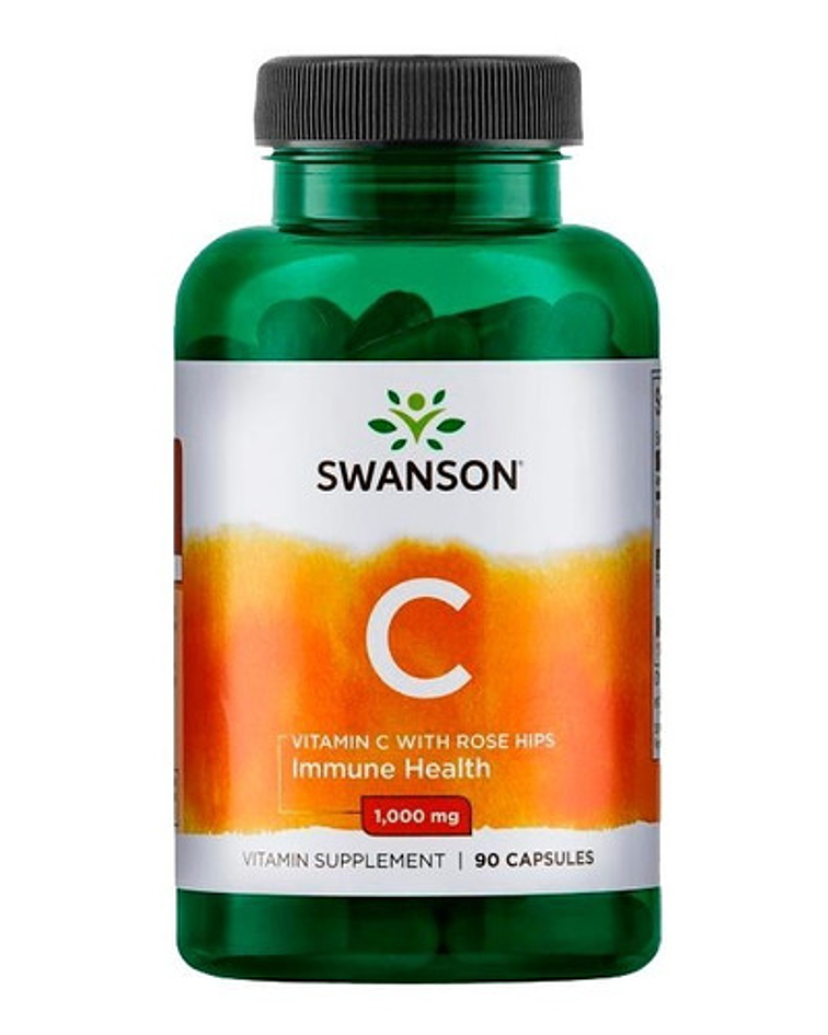 Vitamin C 1000 mg con Rosa Mosqueta 90 CAPSULAS