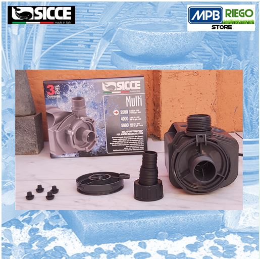 Bomba para Pileta Sumergiblem MULTI 2500 - Sicce