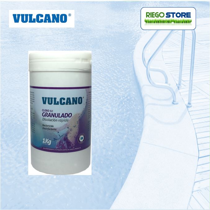 Cloro Granulado 60% Envase de 1 Kg