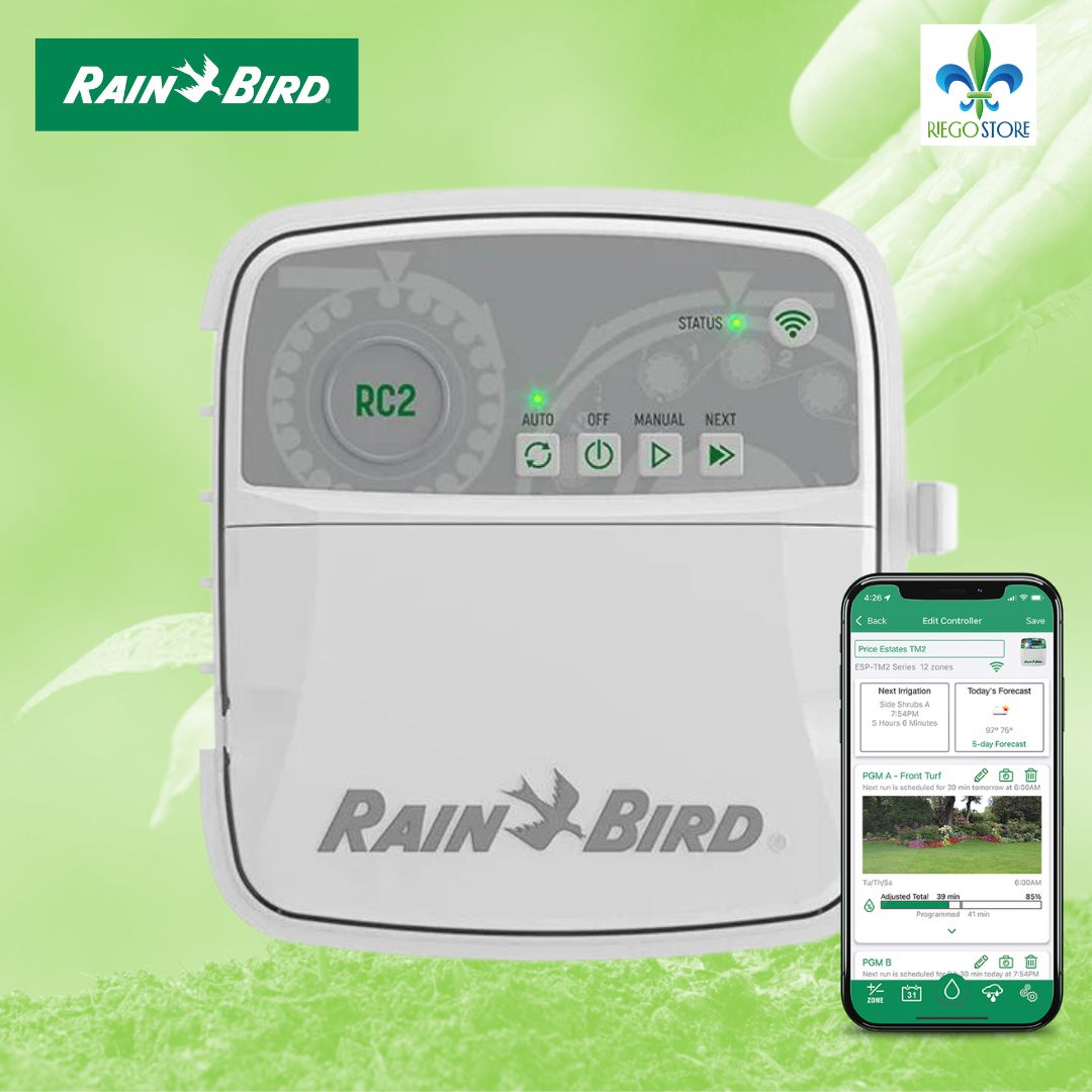 Programador Exterior RC2 - WIFI 8 Estaciones - Rain Bird
