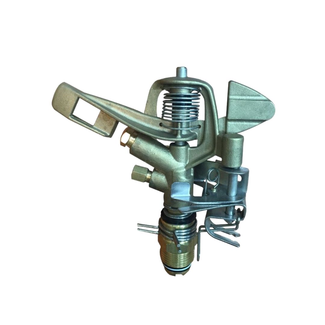 Aspersor De Impacto XF1021 Bronce 3/4 PC - 20 mts - FlowMak