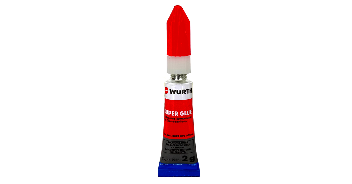 Adhesivo super glue wurth 2gr.
